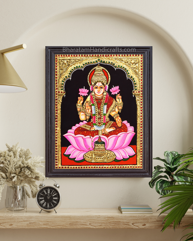 Lalitha Devi Tanjore Painting